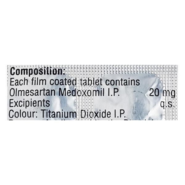 Olmax 20mg Tablet 15'S : Price, Uses, Side Effects | Netmeds