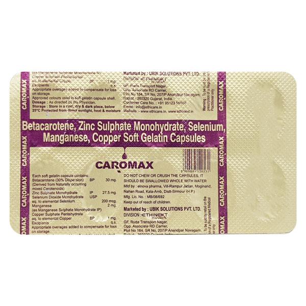 Buy Caromax Capsule 10'S Online at Upto 25% OFF | Netmeds