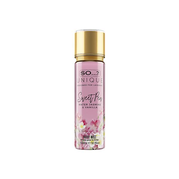 Buy SO Unique Sweet Pea Body Mist 150 ml Online at Best Price - Sprays ...
