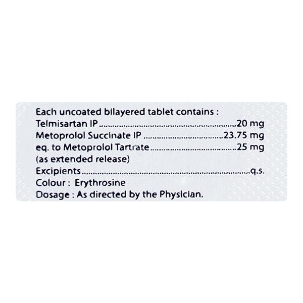 Buy TELMIZEST M 25 Tablet 10's Online at Upto 25% OFF | Netmeds