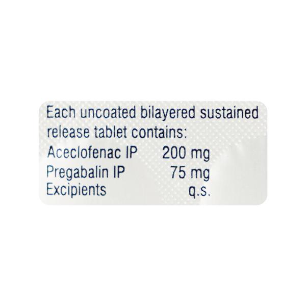 Buy ZIX PG 200/75mg Tablet 10's Online at Upto 25% OFF | Netmeds