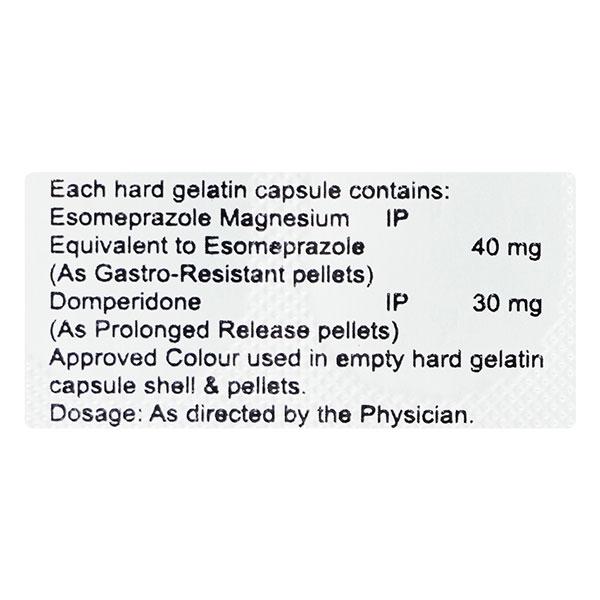 Buy ESOMAX D Capsule 10's Online at Upto 25% OFF | Netmeds