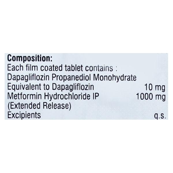 DAPAMAC M 10/1000 Tablet 15's : Price, Uses, Side Effects | Netmeds