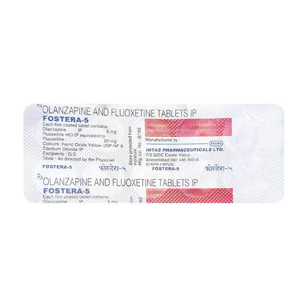 Buy Fostera 5mg Tablet 10'S Online at Upto 25% OFF | Netmeds