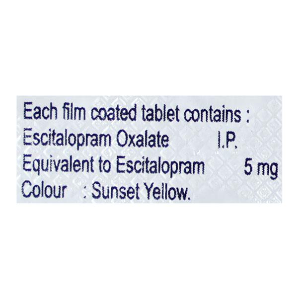 ESCIFINE 5 Tablet 10's : Price, Uses, Side Effects | Netmeds