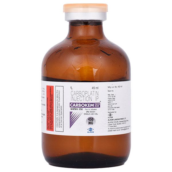 Buy CARBOKEM NOVA 450 Injection 45ml Online at Upto 25% OFF | Netmeds