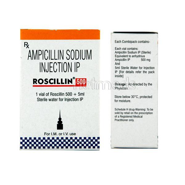 Buy Roscillin 500mg Injection 1's Online at Upto 25% OFF | Netmeds