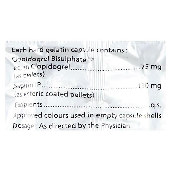 Buy CLOPICAN A 75/150 Capsule 10's Online at Upto 25% OFF | Netmeds