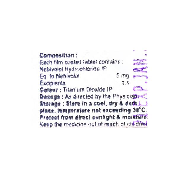 NEBITAB 5mg Tablet 10's : Price, Uses, Side Effects | Netmeds