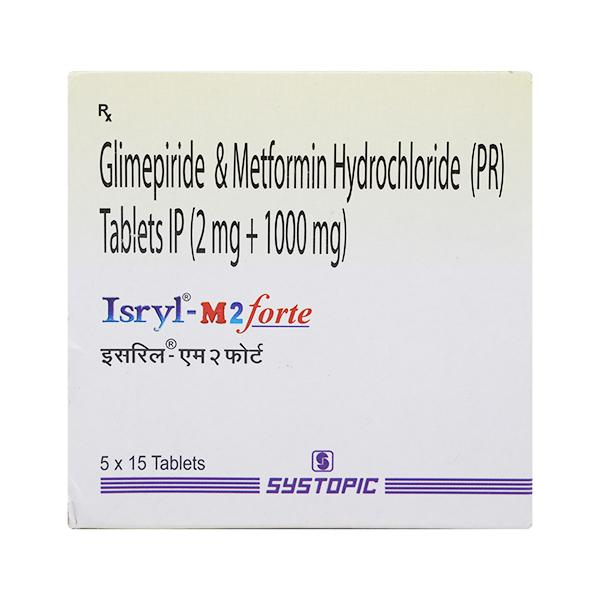 Isryl M2 Forte Tablet 15's : Price, Uses, Side Effects | Netmeds