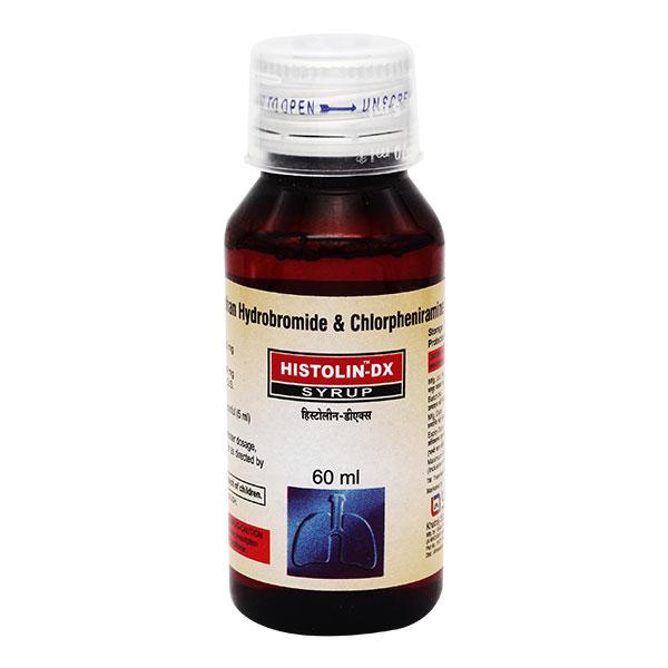 Buy Histolin DX Syrup 60ml Online at Upto 25% OFF | Netmeds