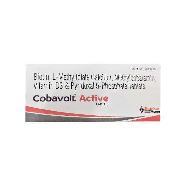 Buy COBAVOLT ACTIVE Tablet 10's Online at Upto 25% OFF | Netmeds