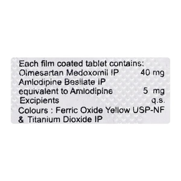 Olmetime AM 40mg Tablet 10'S : Price, Uses, Side Effects | Netmeds