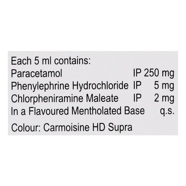 Solvin Cold DS Syrup 60ml - Price, Uses, Side Effects | Netmeds