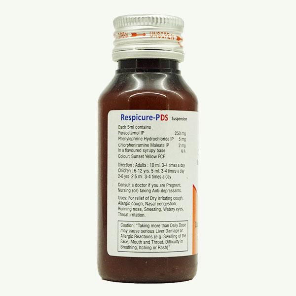 Buy RESPICURE P DS Suspension 60ml Online at Upto 25% OFF | Netmeds