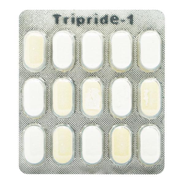 Tripride 1mg Tablet 15'S : Price, Uses, Side Effects | Netmeds