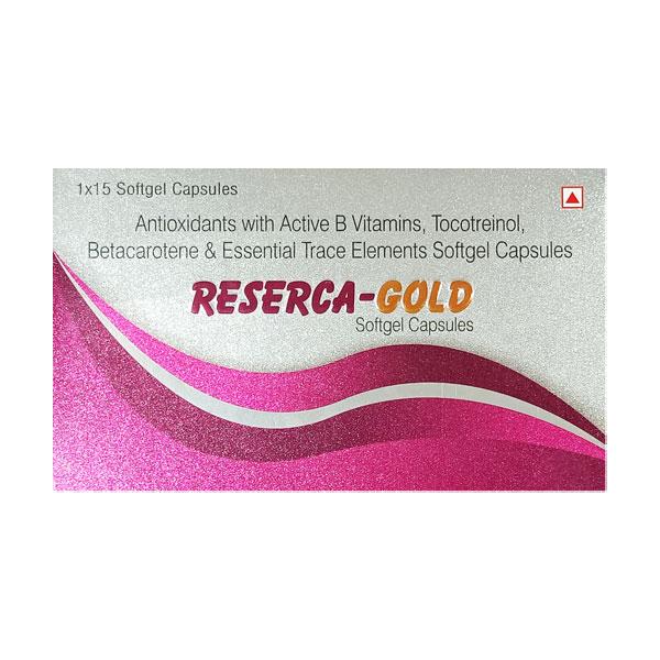 RESERCA GOLD Softgel Capsule 15's - Buy Medicines online at Best Price ...