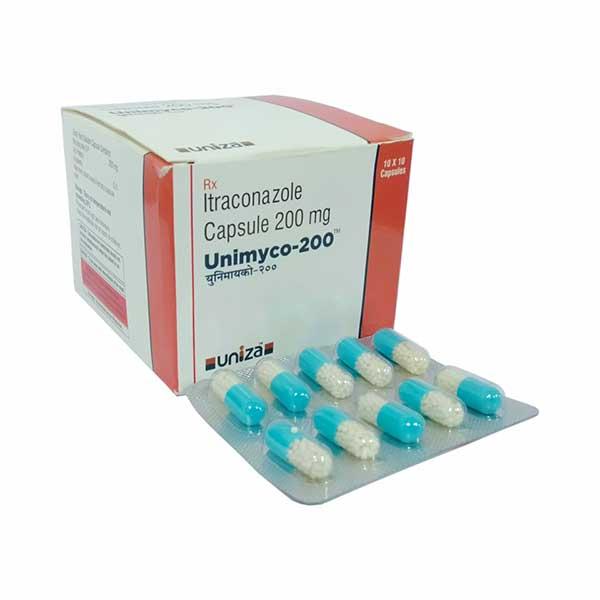 Buy UNIMYCO 200 Capsule 10's Online at Upto 25% OFF | Netmeds