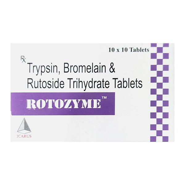 Buy Rotozyme Tablet 10'S Online at Upto 25% OFF | Netmeds