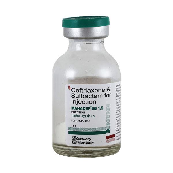 Mahacef SB Injection 1.5gm : Price, Uses, Side Effects | Netmeds