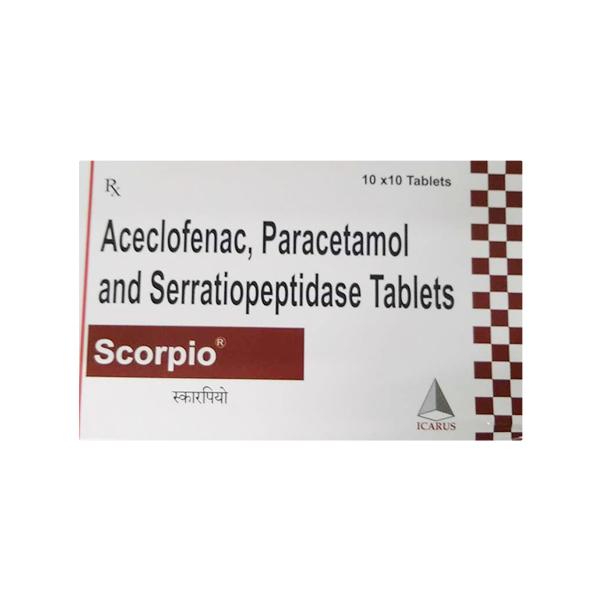 Buy Scorpio 100mg Tablet 10'S Online at Upto 25% OFF | Netmeds