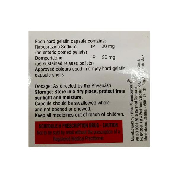 Buy RABESTAT DSR Capsule 10's Online at Upto 25% OFF | Netmeds