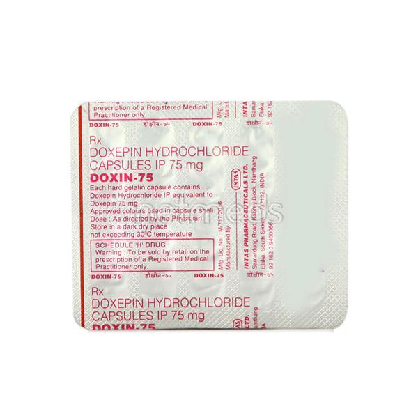 Doxin 75mg Capsule 10'S : Price, Uses, Side Effects | Netmeds