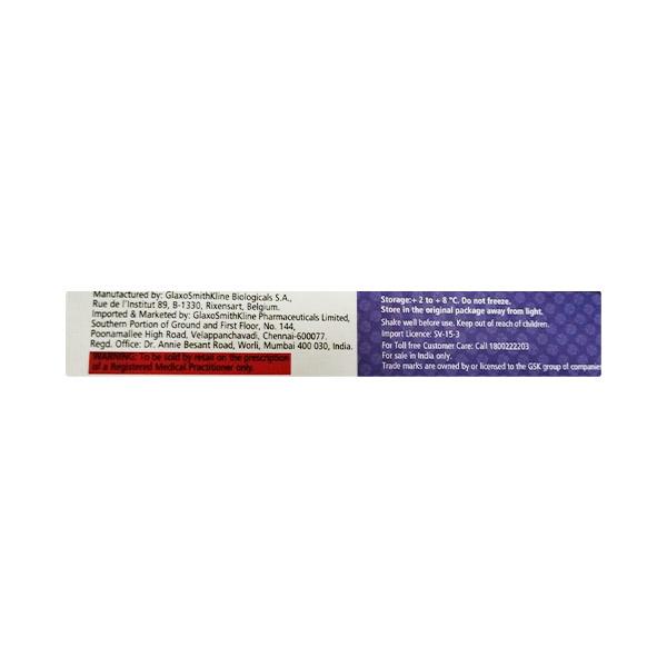 Buy BOOSTRIX Prefilled Syringe(Pfs) 0.5ml Online at Upto 25% OFF | Netmeds