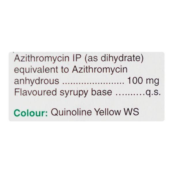Buy AZOMYCIN 100 Oral Suspension 15ml Online at Upto 25% OFF | Netmeds