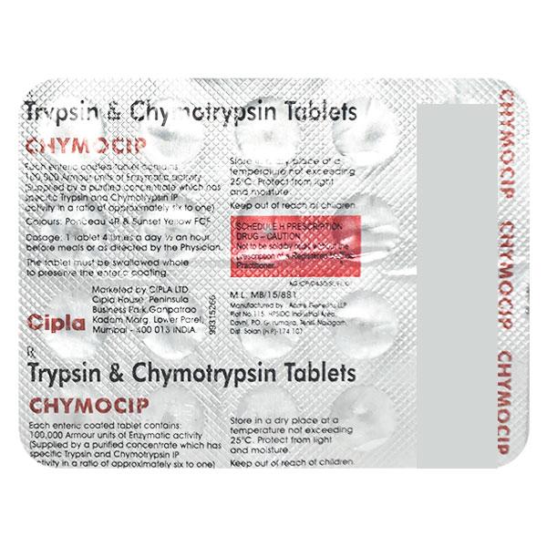 Buy Chymocip Tablet 20'S Online at Upto 25% OFF | Netmeds