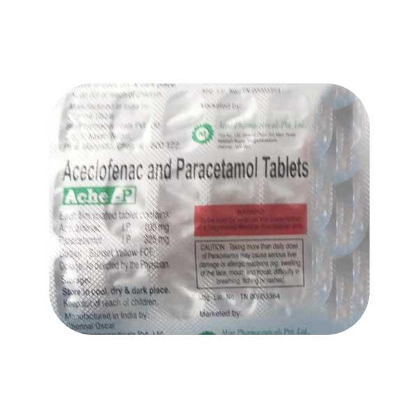 Buy ACHE P Tablet 15's Online at Upto 25% OFF | Netmeds