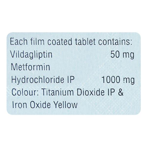 VERIFICA M 50/1000mg Tablet 15's : Price, Uses, Side Effects | Netmeds