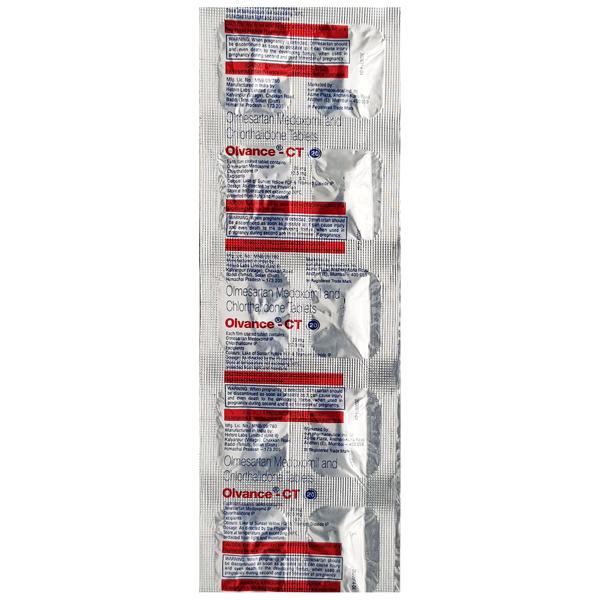 Olvance CT 20mg Tablet 10'S : Price, Uses, Side Effects | Netmeds