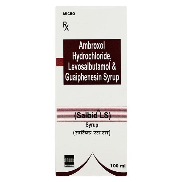Salbid LS Syrup 100ml : Price, Uses, Side Effects | Netmeds