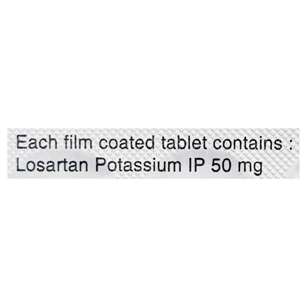 Losartas 50mg Tablet 15'S : Price, Uses, Side Effects | Netmeds