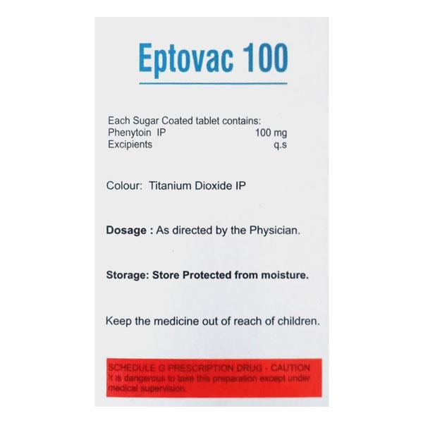 EPTOVAC 100 Tablet 120's : Price, Uses, Side Effects | Netmeds