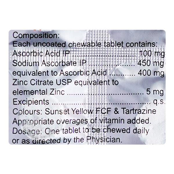 Buy NUTRAMIDE CZ Chewable Tablet 15's Online at Upto 25% OFF | Netmeds