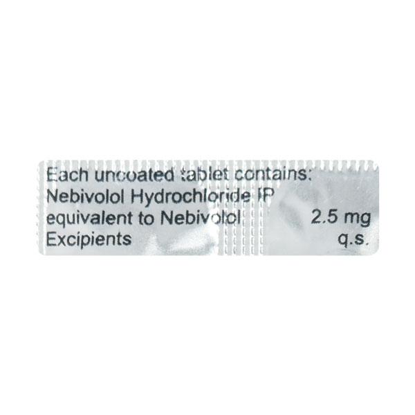 Nebimac 2.5mg Tablet 10'S : Price, Uses, Side Effects | Netmeds