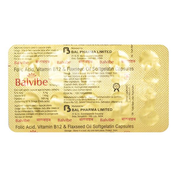 Buy Balvibe Capsule 10'S Online at Upto 25% OFF | Netmeds
