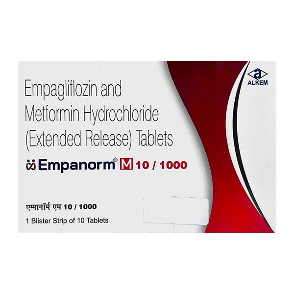 EMPANORM M 10/1000 Tablet 10's