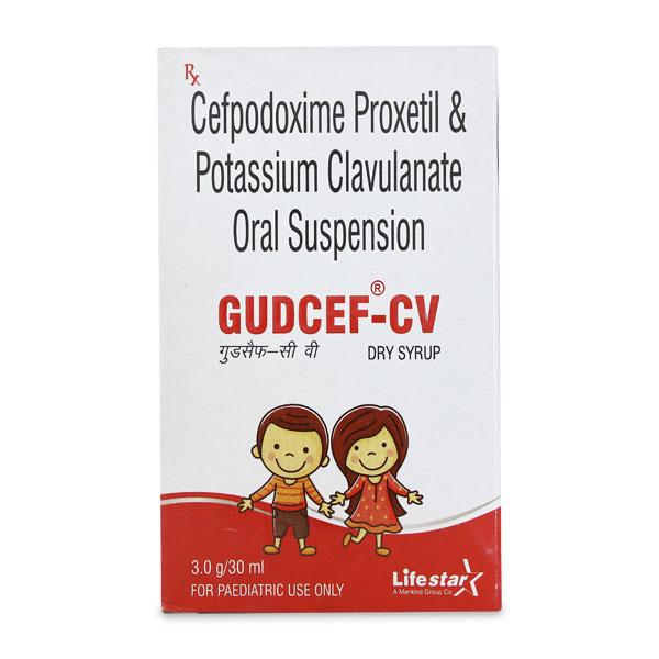 Gudcef CV Dry Syrup 30ml : Price, Uses, Side Effects | Netmeds