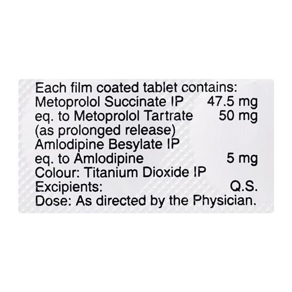 Embeta AM 50mg Tablet 10'S : Price, Uses, Side Effects | Netmeds