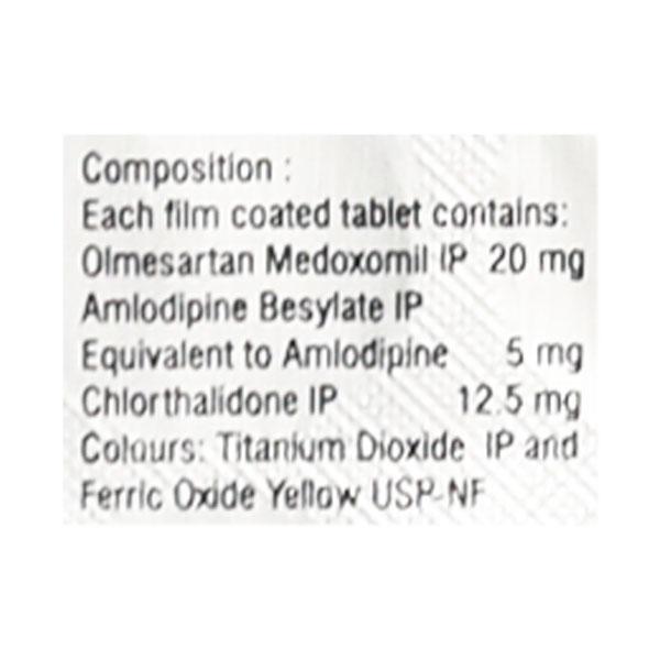 TRIOLMESAR CH 20 Tablet 15's : Price, Uses, Side Effects | Netmeds