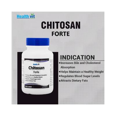 Buy Healthvit Chitosan Forte-Capsules 60's Online at Best Price ...