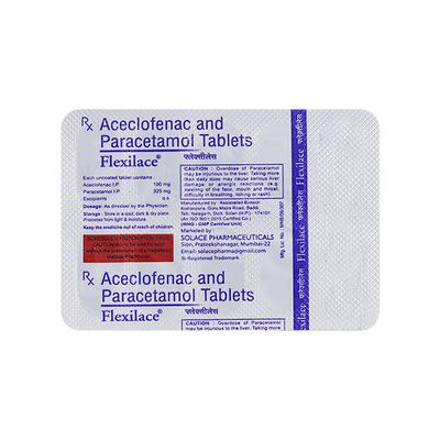 FLEXILACE Tablet 10's : Price, Uses, Side Effects | Netmeds