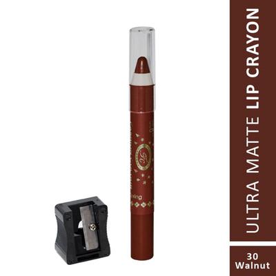 Buy Fashion Colour Lip Crayon, Waterproof, Long Lasting, 30 Walnut 2.8 ...