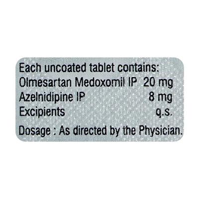 OLMESAR PLUS 20 Tablet 10's : Price, Uses, Side Effects | Netmeds