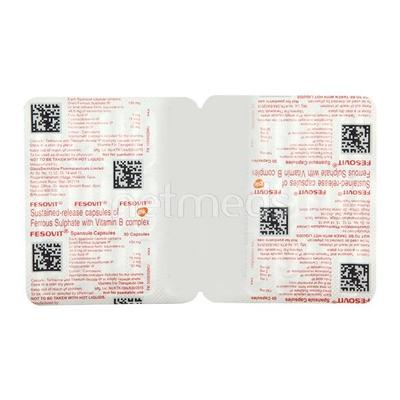 Fesovit Spansule Capsule 30'S - Buy Medicines online at Best Price from ...