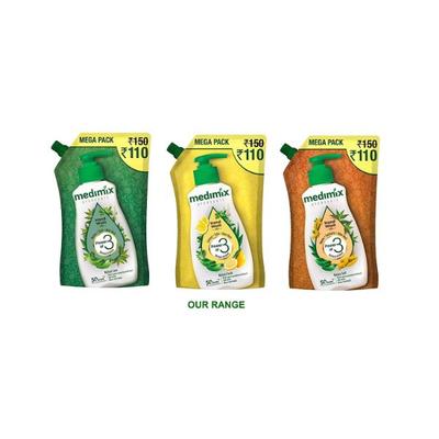 Buy Medimix Neem Tulsi Aloe Hand Wash 750 ml Online at Best Price - Soaps