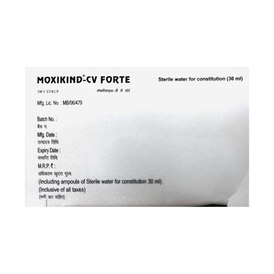 MOXIKIND CV FORTE STRAWBERRY FLAVOUR Dry Syrup 30ml